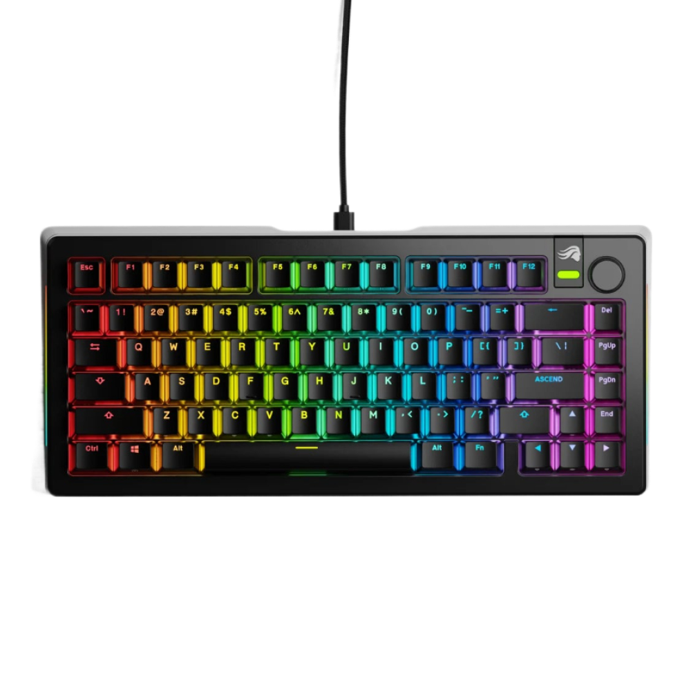gmmk-3-pro-he-prebuilt-wireless-keyboard-black | Paradox Customs